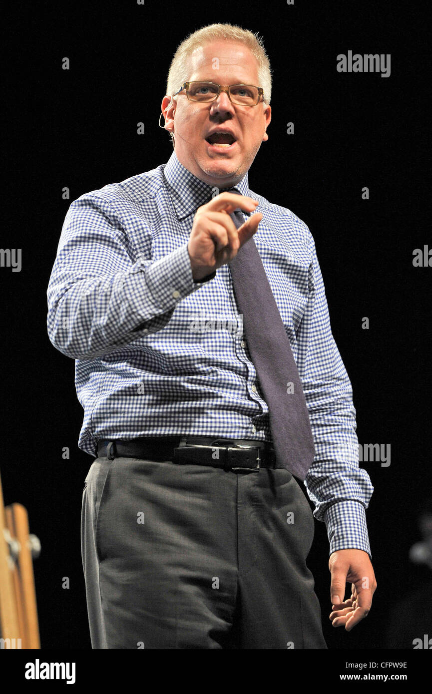 Glenn Beck Political commentator at the Sears Center for RightNation ...