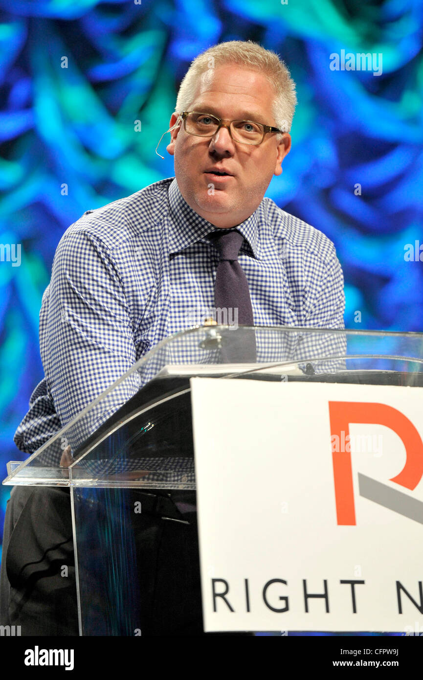 Glenn Beck Political commentator at the Sears Center for RightNation ...