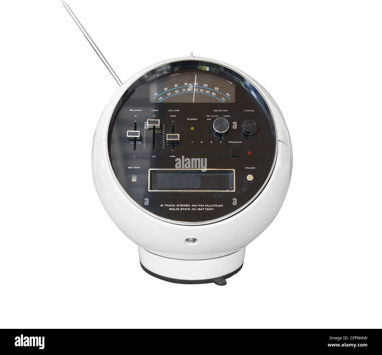 Old radio antenna isolated Cut Out Stock Images & Pictures - Alamy