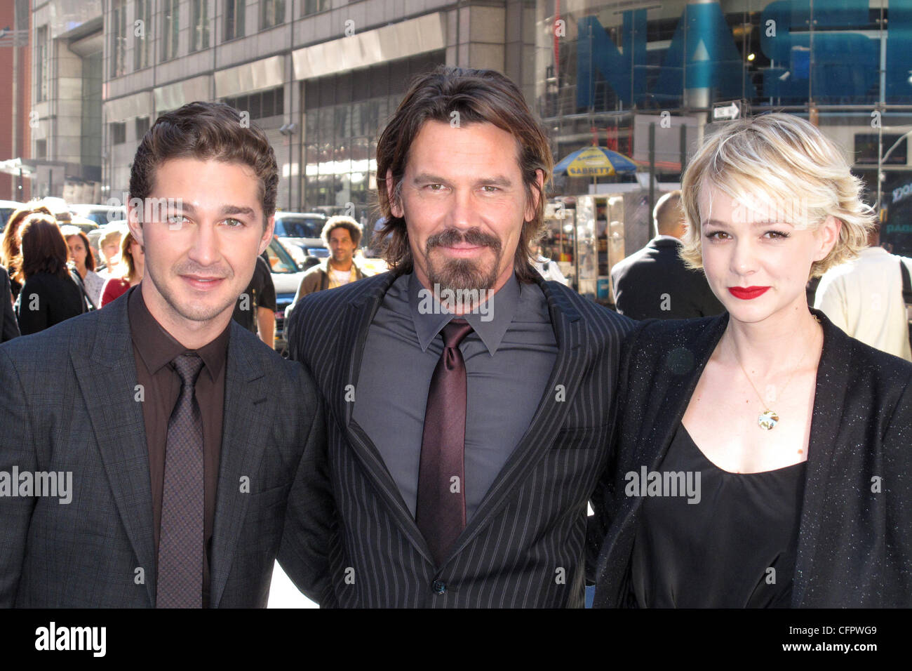 Shia LeBeouf, Josh Brolin and Carey Mulligan 'Wall Street: Money Never ...