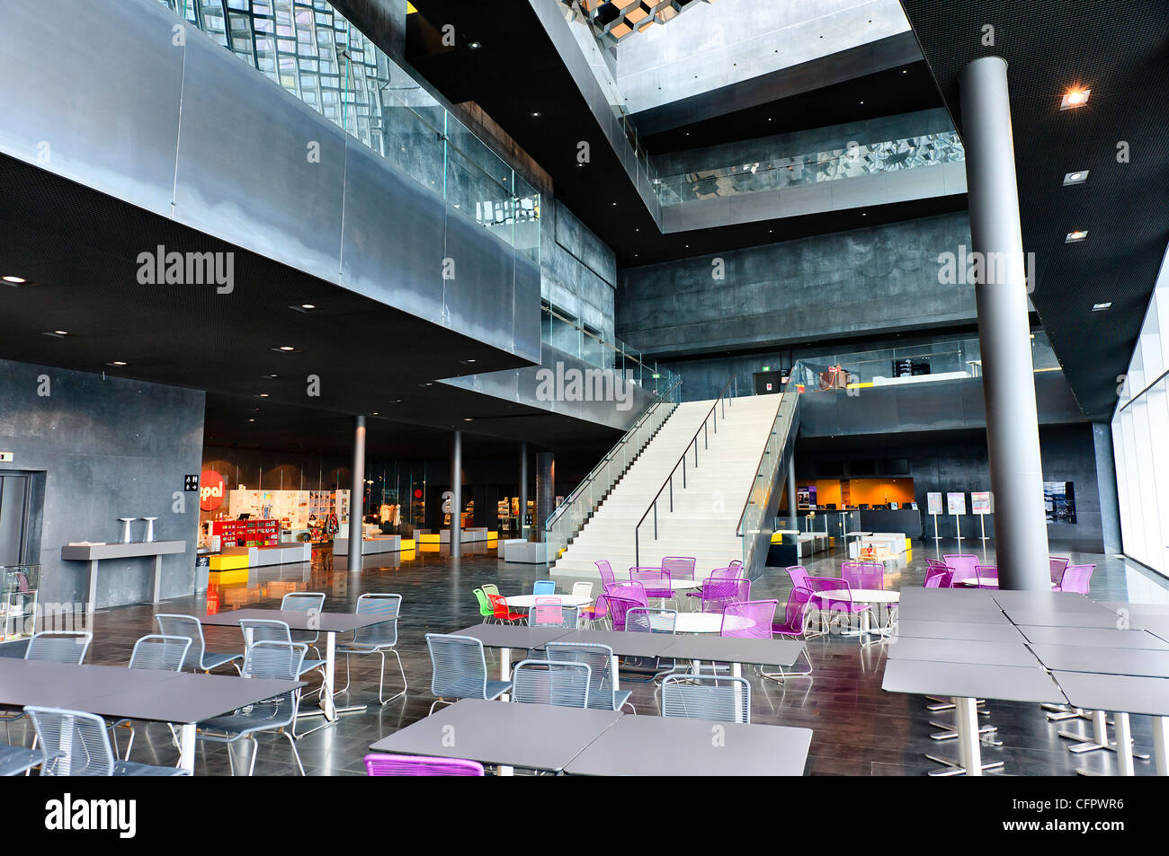 Harpa concert hall interior hi-res stock photography and images - Alamy