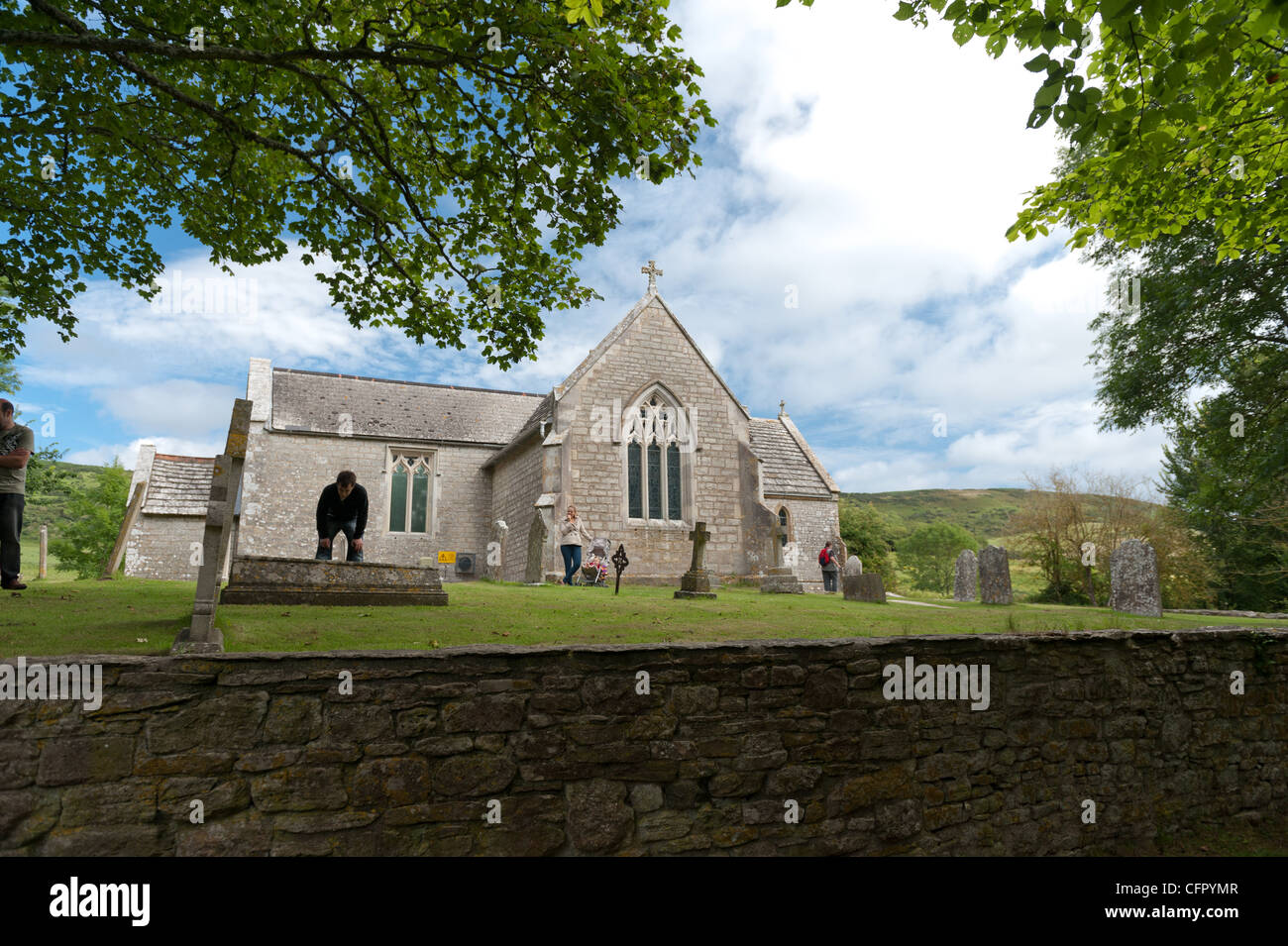 The village of Tyneham in Dorset was abandoned during the second world ...
