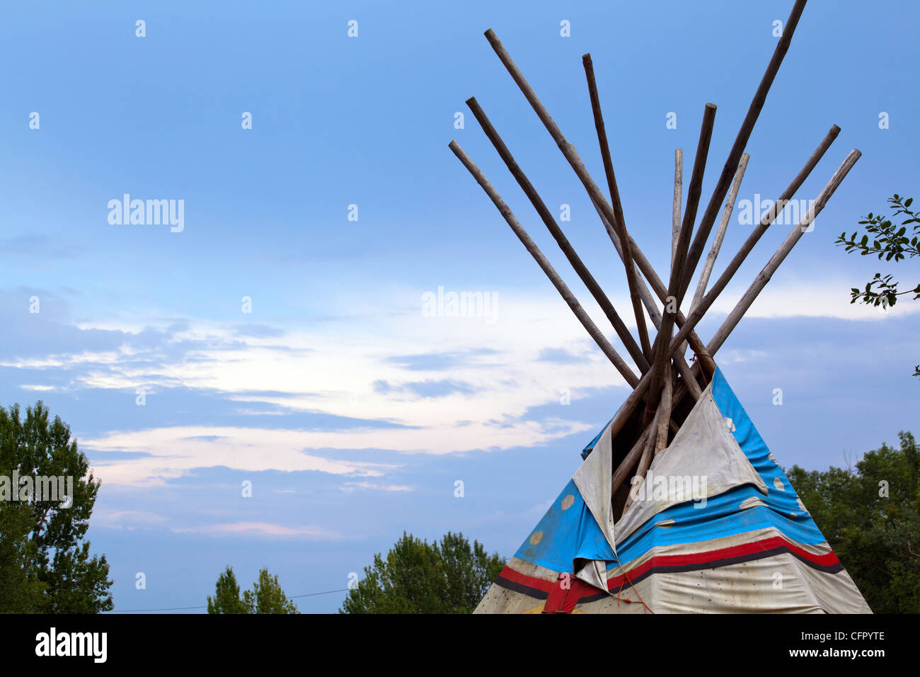 Wigwam tent hi-res stock photography and images - Alamy