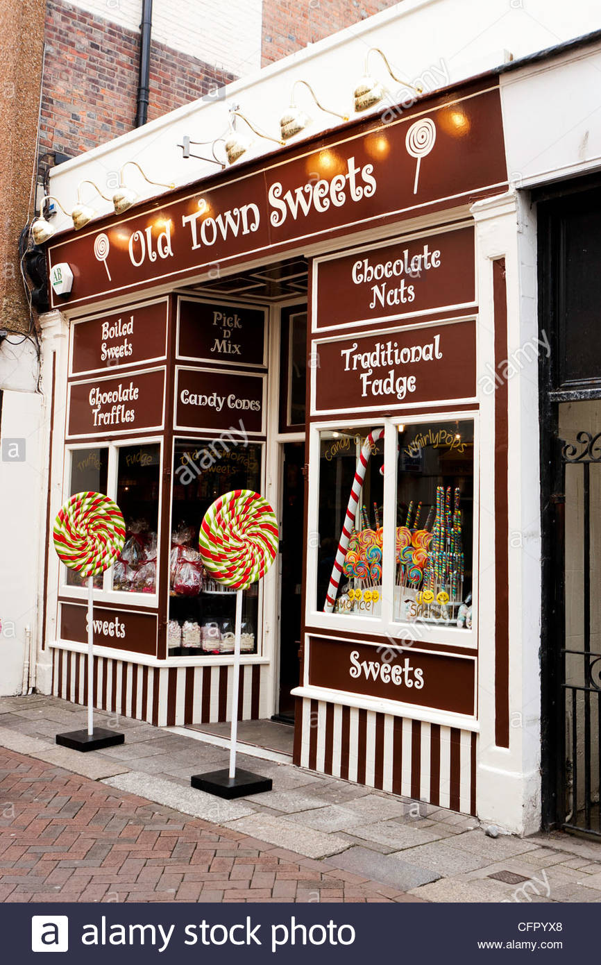 Old Town Sweets High Resolution Stock Photography and Images - Alamy