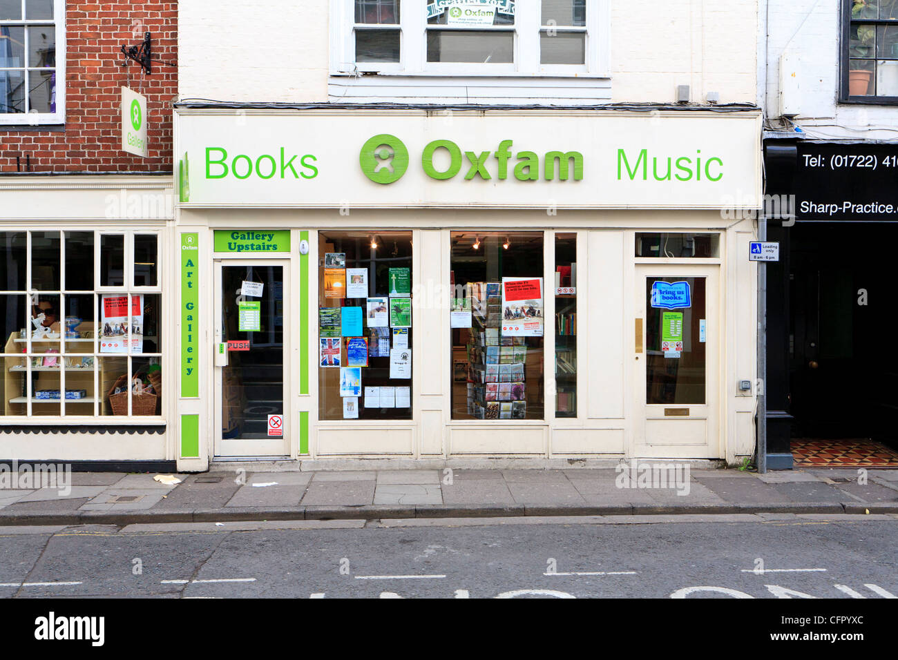 Oxfam charity music shop UK Stock Photo - Alamy