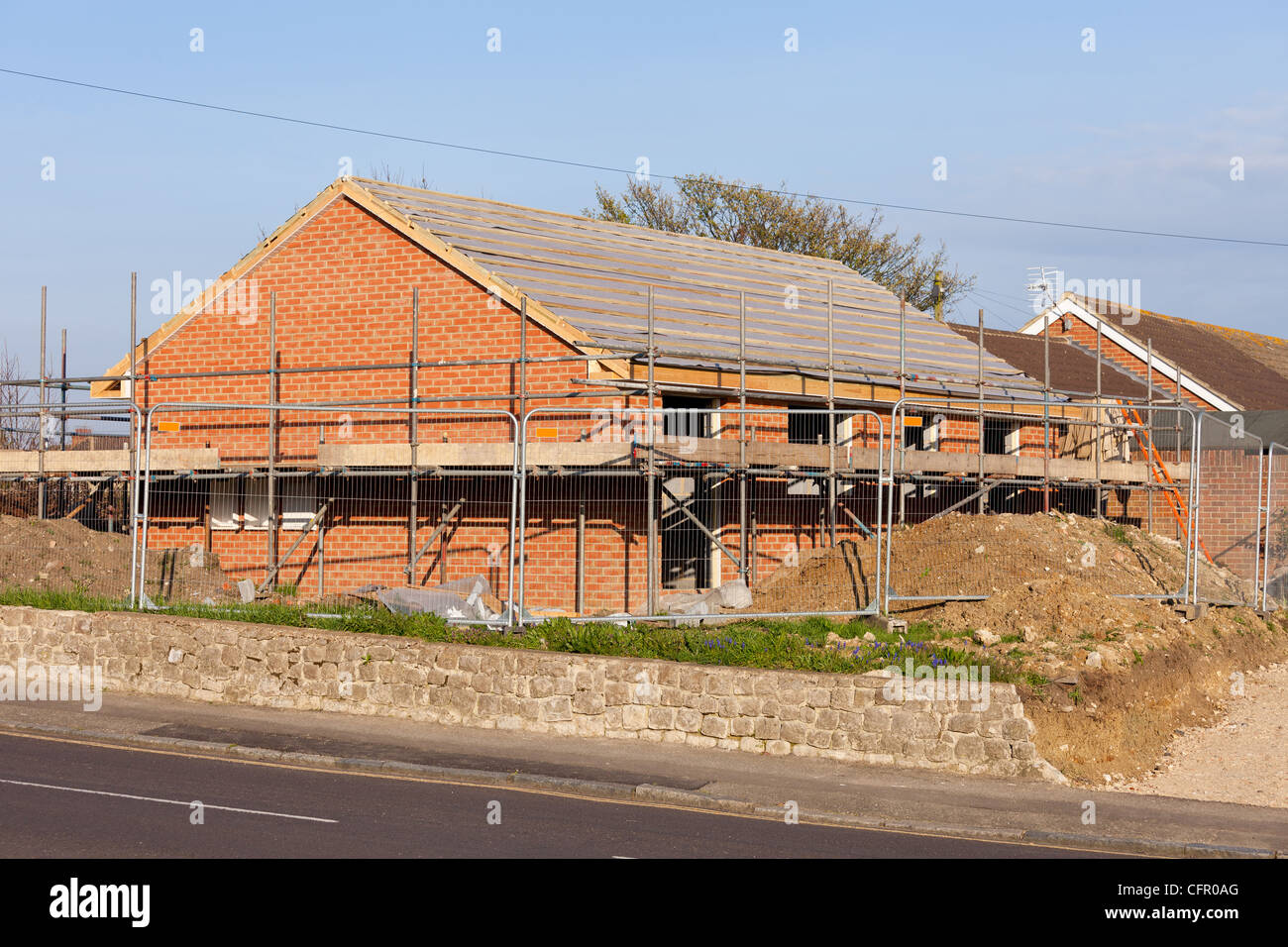 Single storey house hi-res stock photography and images - Alamy