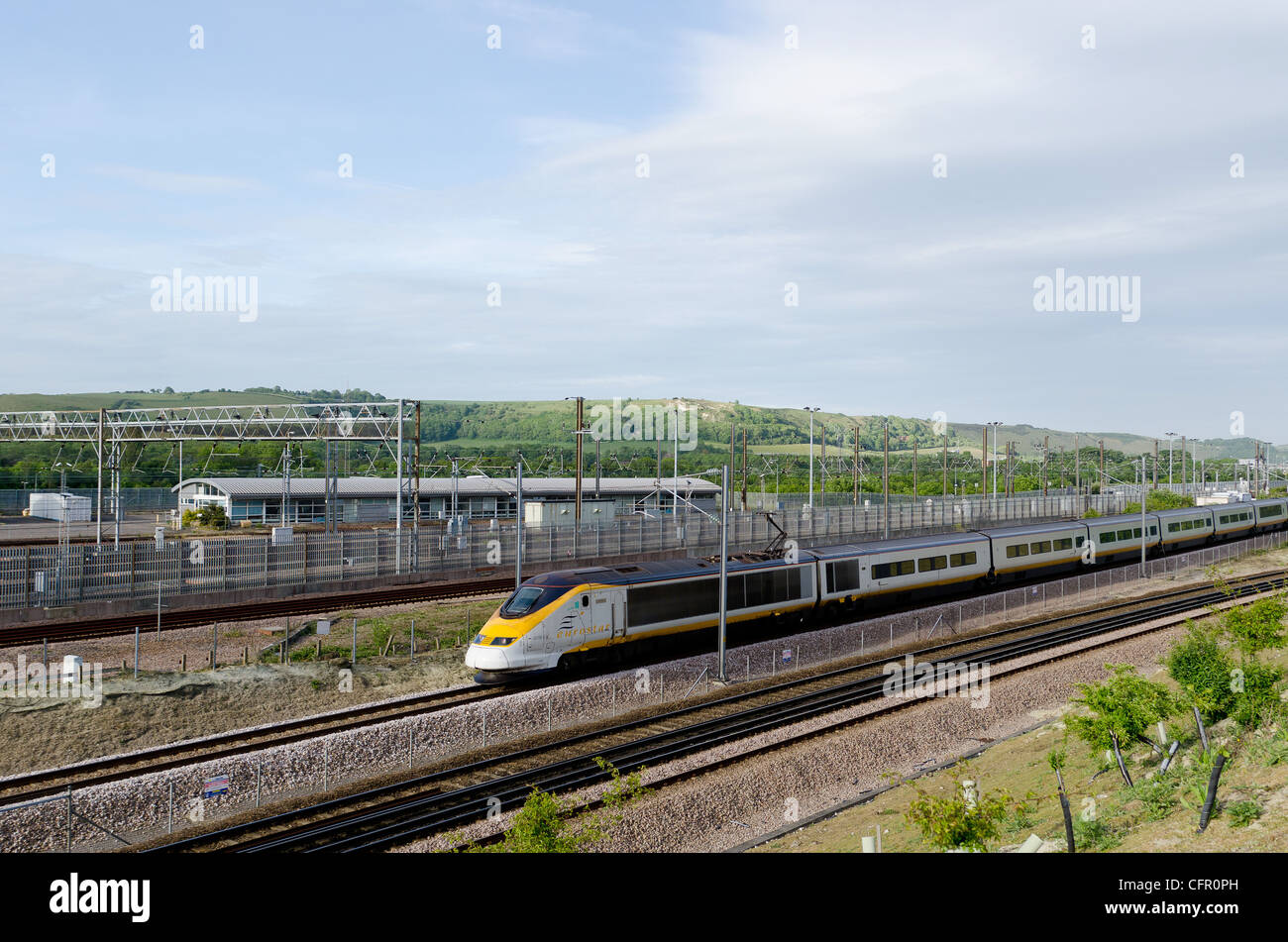 High speed Eurostar express train Stock Photo - Alamy High speed Eurostar express train Stock Photo - Alamy