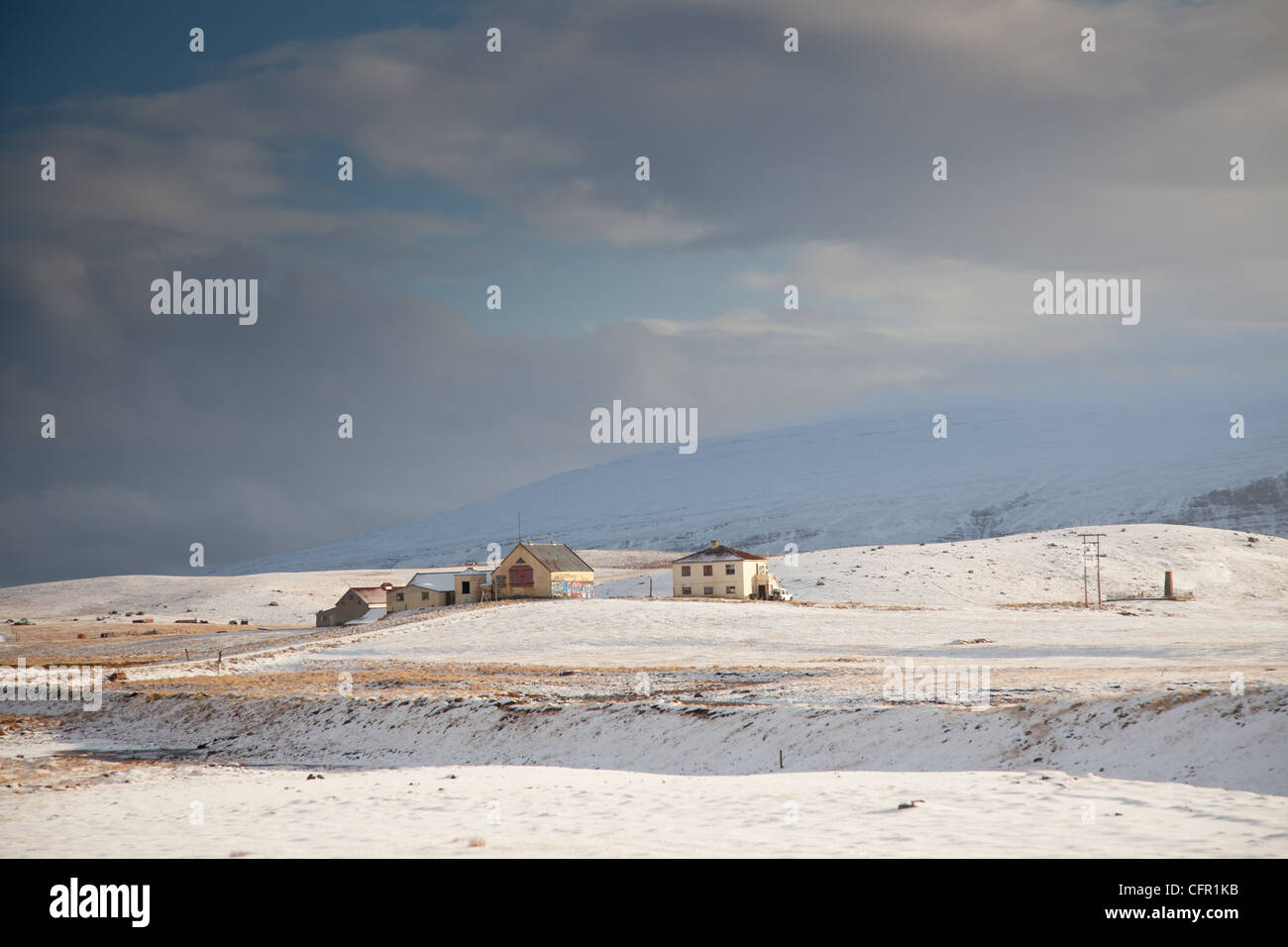 Iceland winter house hi-res stock photography and images - Alamy