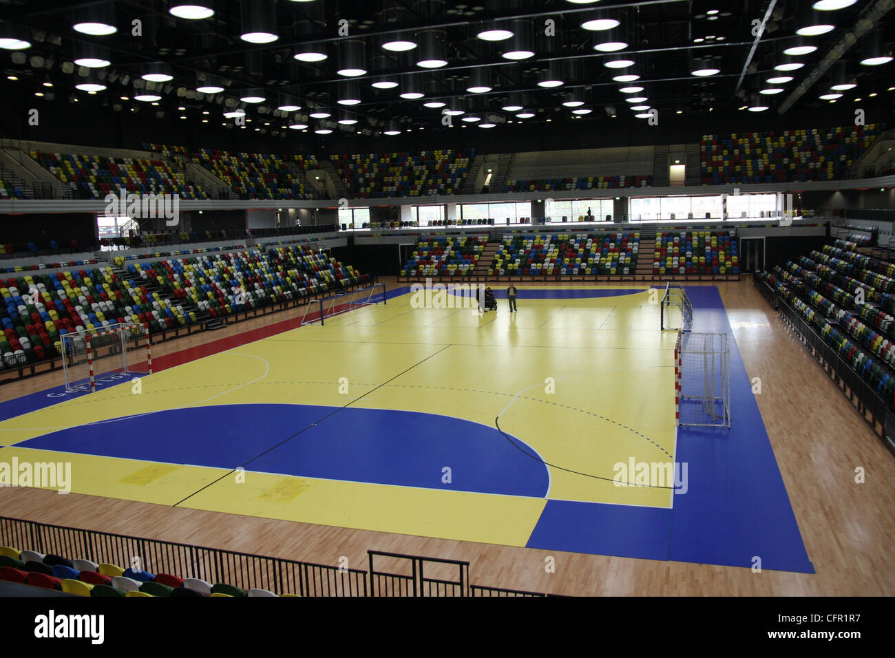 The Copper Box (handball arena) is a venue for the 2012 Summer Olympics ...
