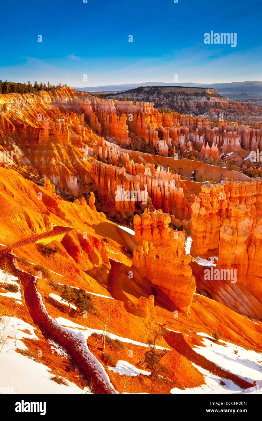 Sunrise over Sunset Point, Bryce Canyon National Park, Utah USA Stock ...