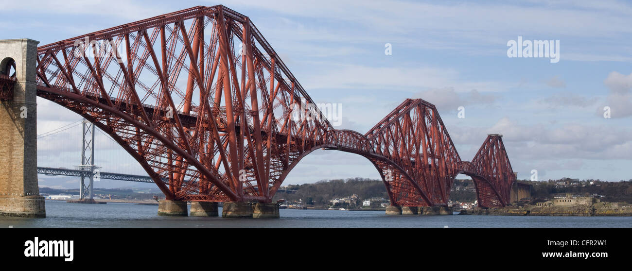 Famous forth rail bridge hi-res stock photography and images - Alamy
