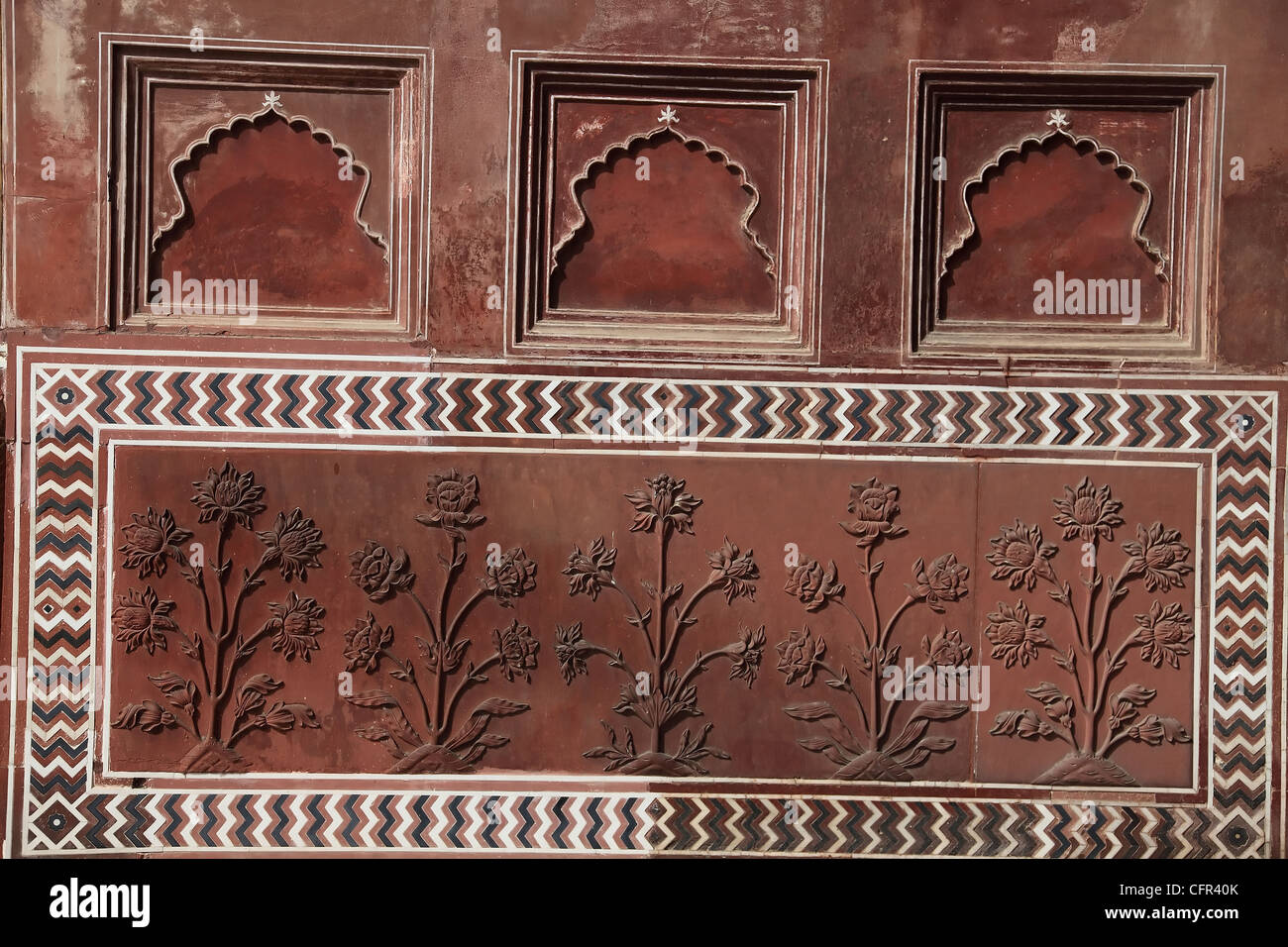 Taj mahal floral hi-res stock photography and images - Alamy