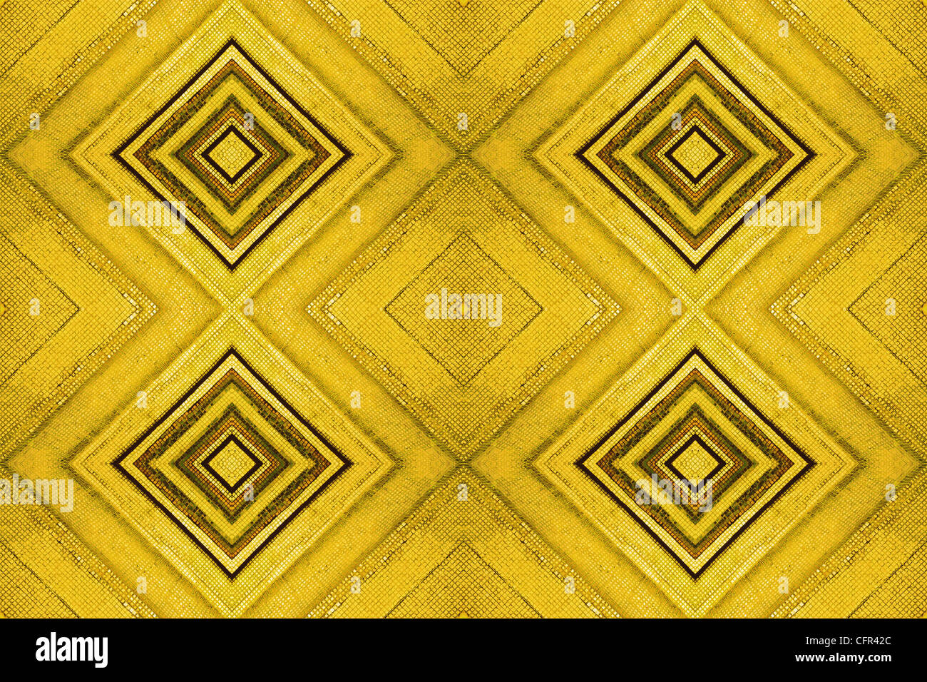 Gold tile background Stock Photo - Alamy