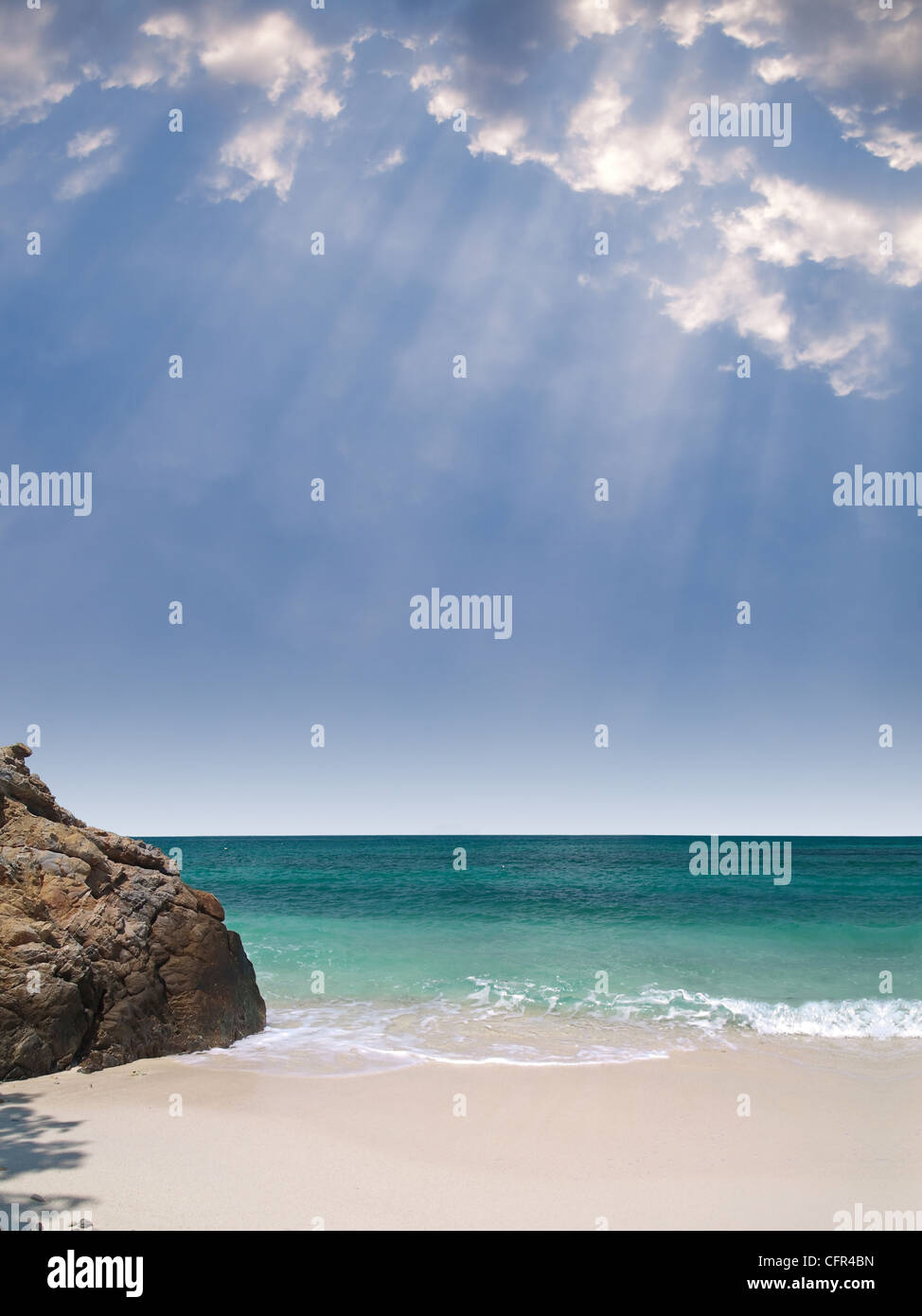 Summer paradise view Stock Photo - Alamy