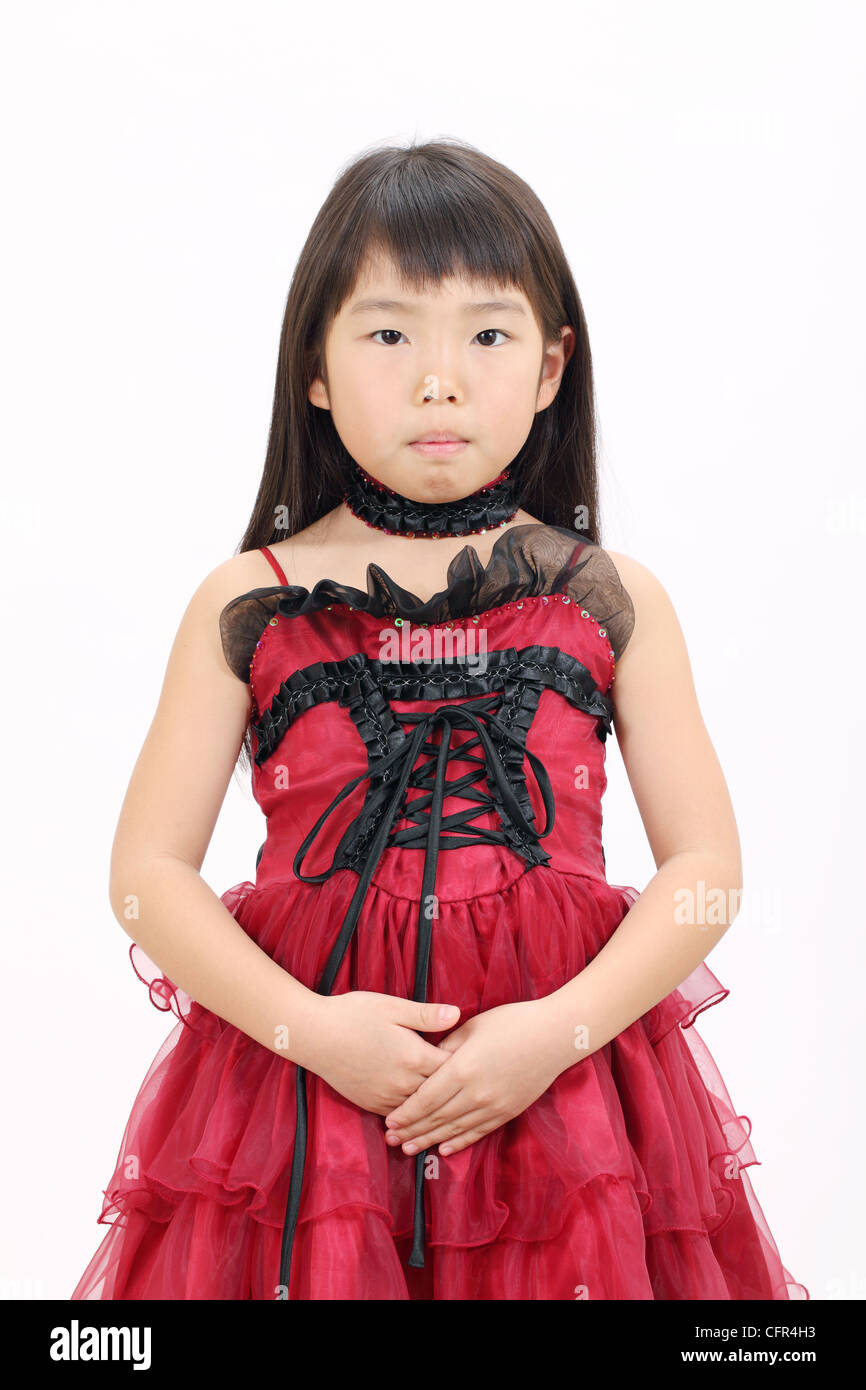 Asia child dress girl holiday hi-res stock photography and images - Alamy