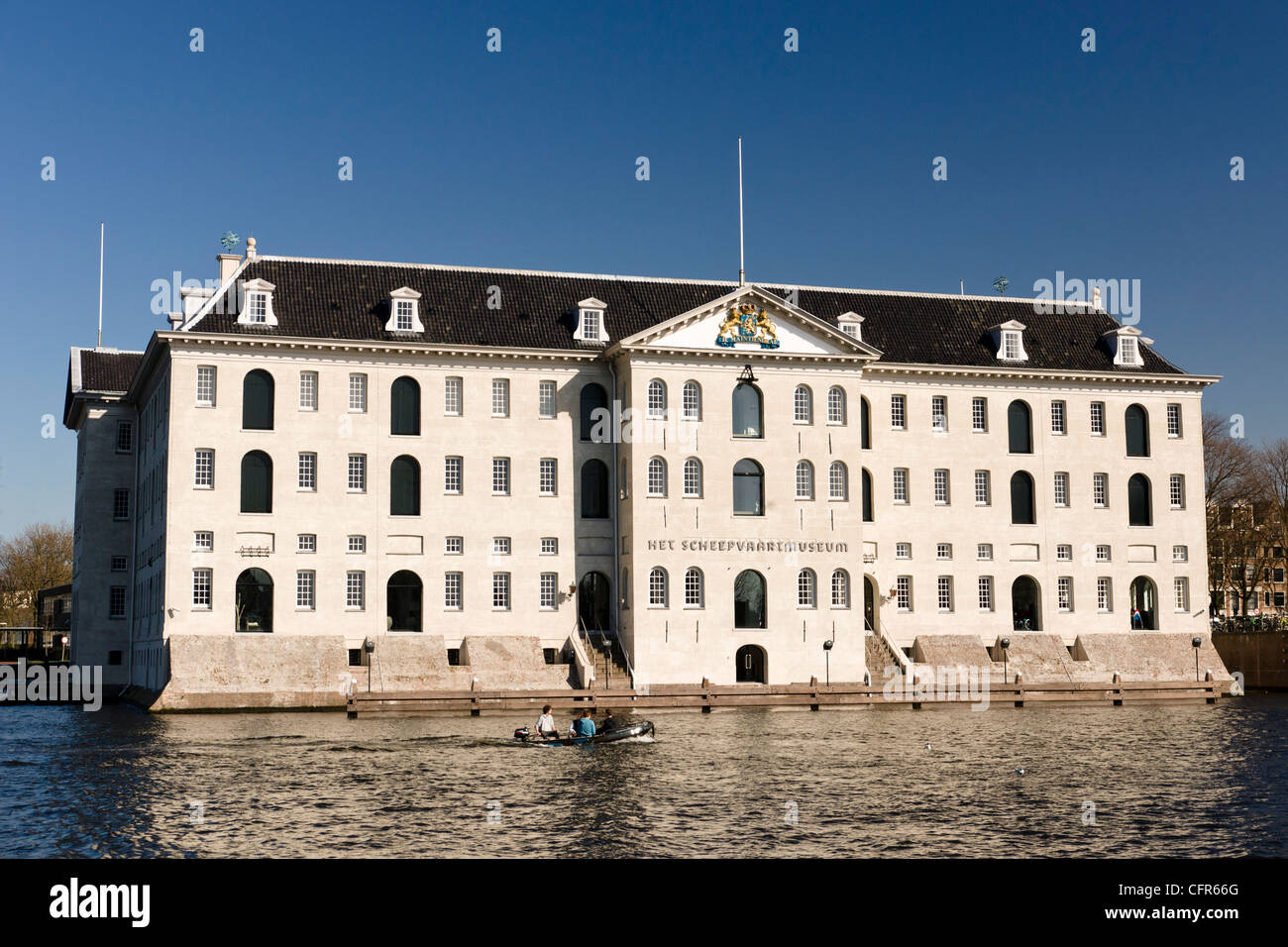 Scheepvaartmuseum (Maritime Museum), Amsterdam, Netherlands Stock Photo ...