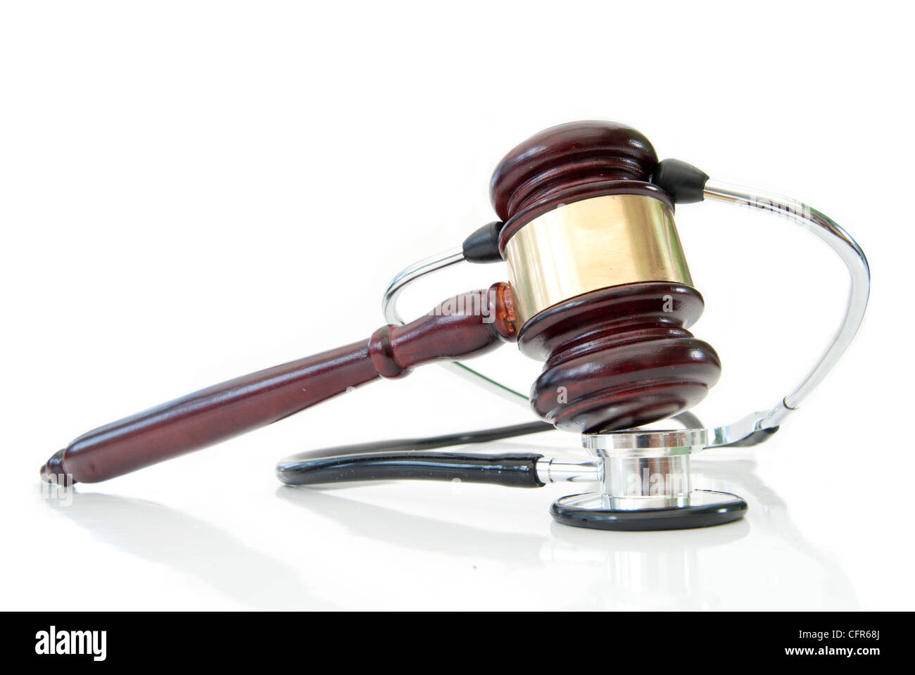 Gavel and stethoscope hi-res stock photography and images - Alamy