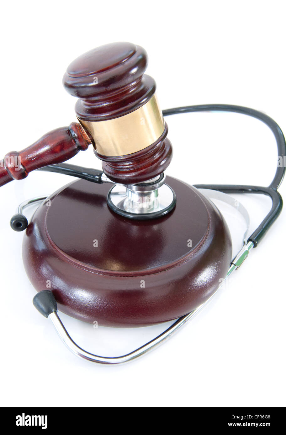 Gavel and stethoscope hi-res stock photography and images - Alamy