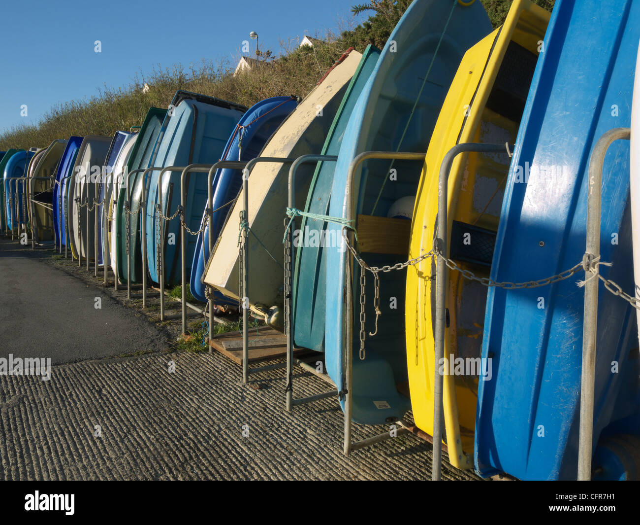 Dinghy rack hi-res stock photography and images - Alamy