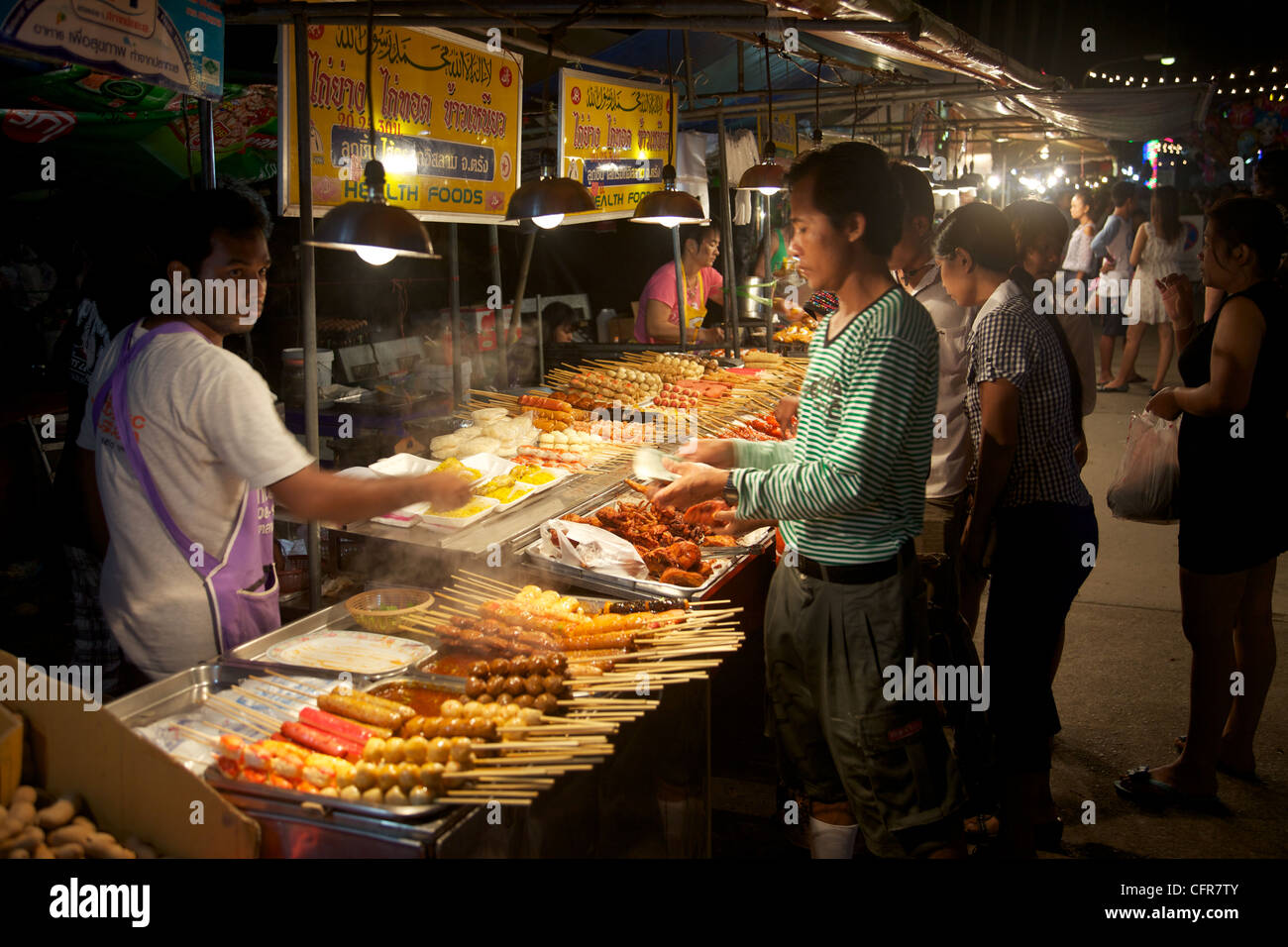 A food stall at a fair in Phuket Thailand Stock Photo - Alamy