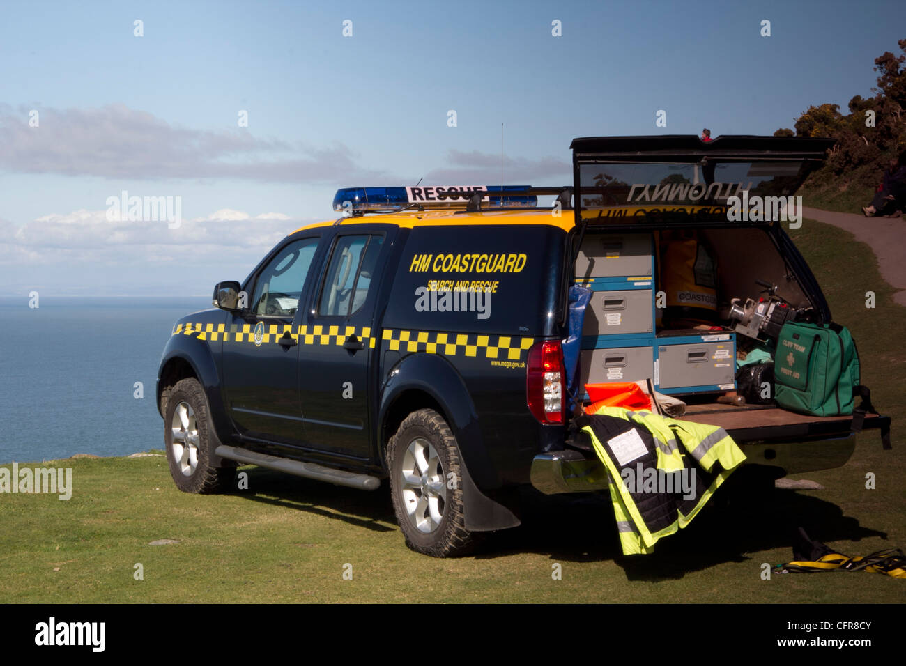 Coastguard car vehicle hi-res stock photography and images - Alamy
