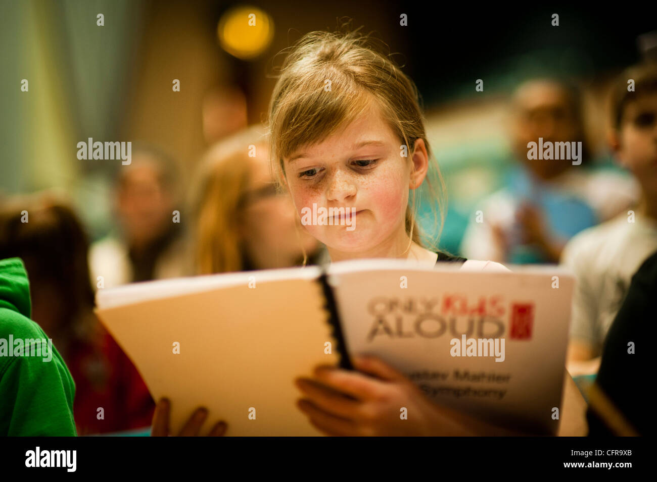The 'Only Kids Aloud' welsh children's choir rehearsing Mahler's 8th ...