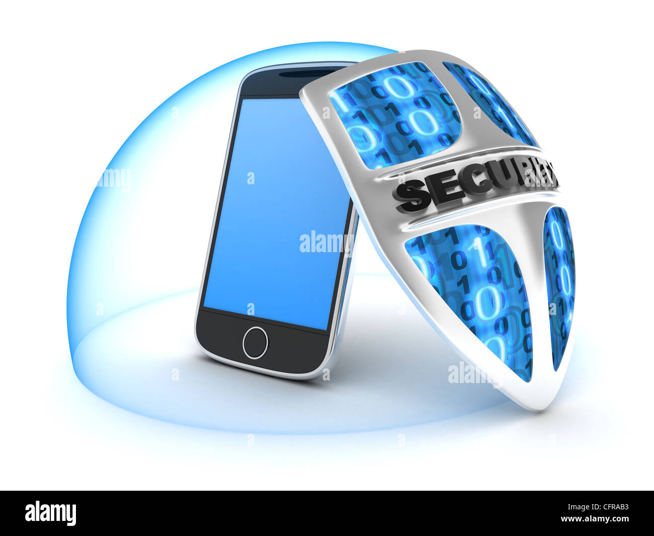 PDA security (done in 3d Stock Photo - Alamy