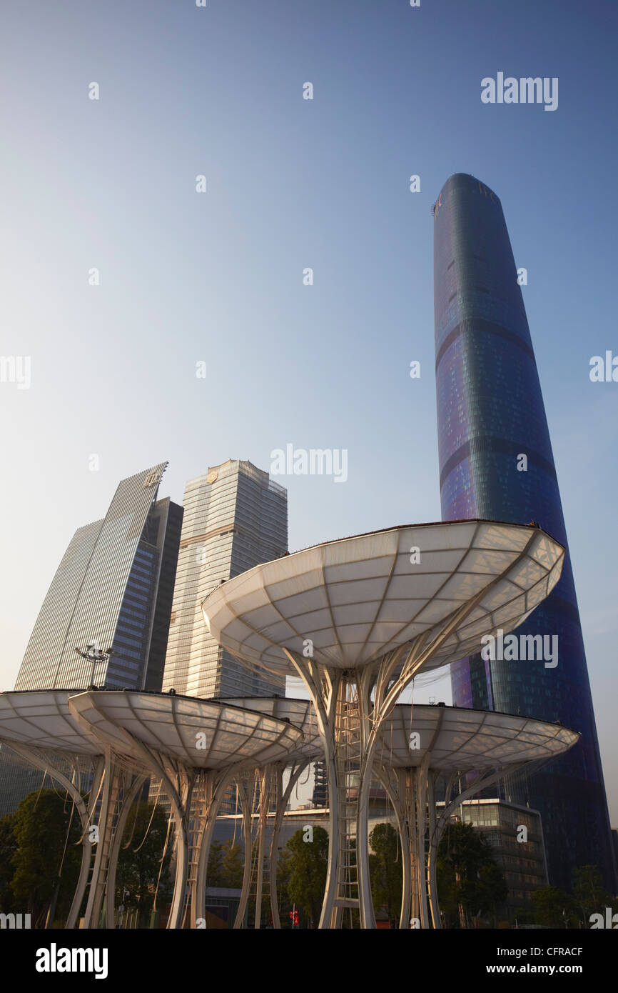 Guangzhou international finance centre guangzhou hi-res stock ...