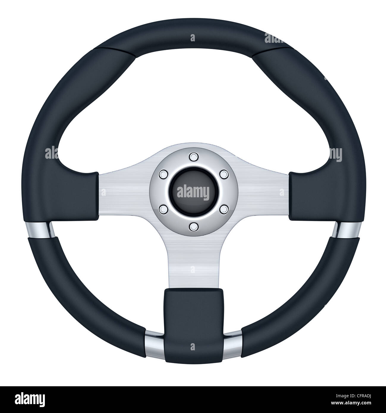 Whell car (done in 3d, isolated Stock Photo - Alamy