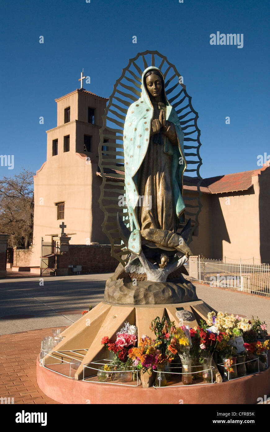 Statue of Our Lady of Guadalupe, New Mexico, United States of America ...