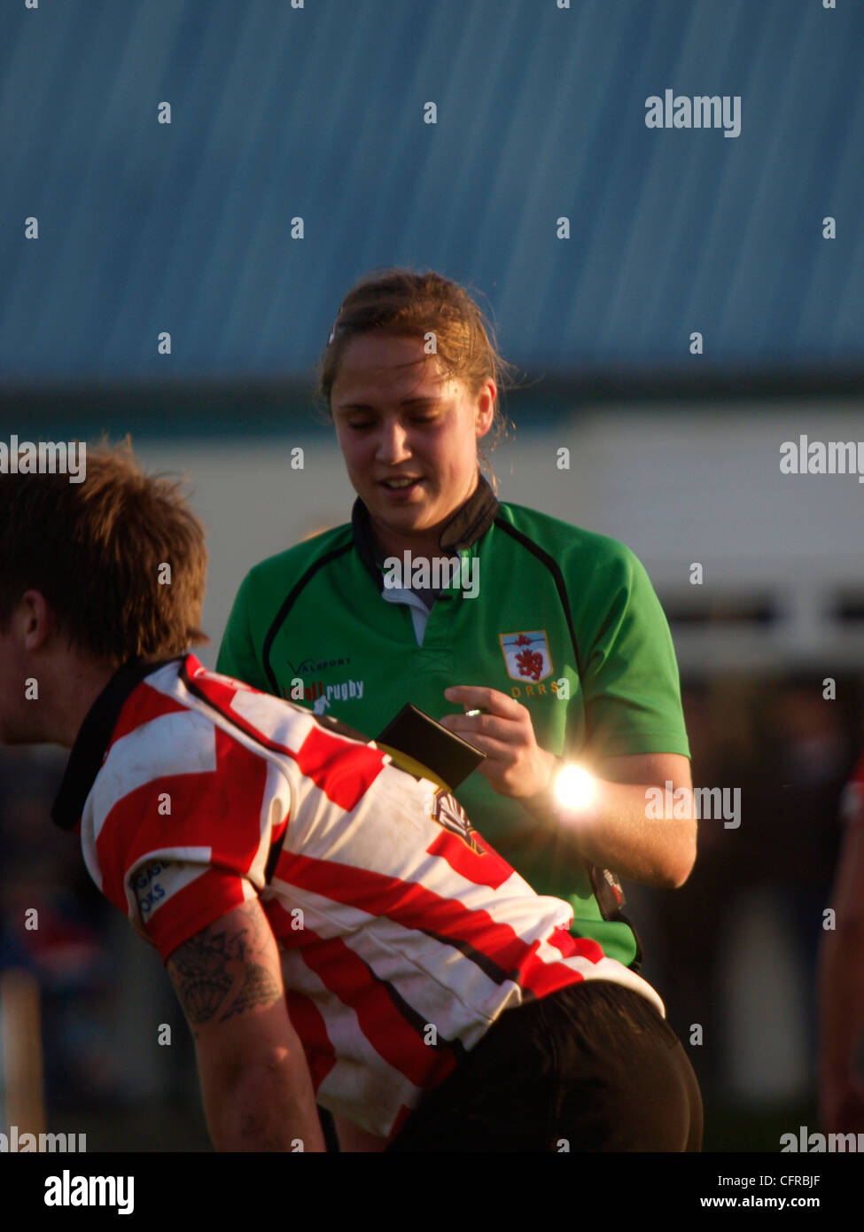 Rugby referee hi-res stock photography and images - Alamy