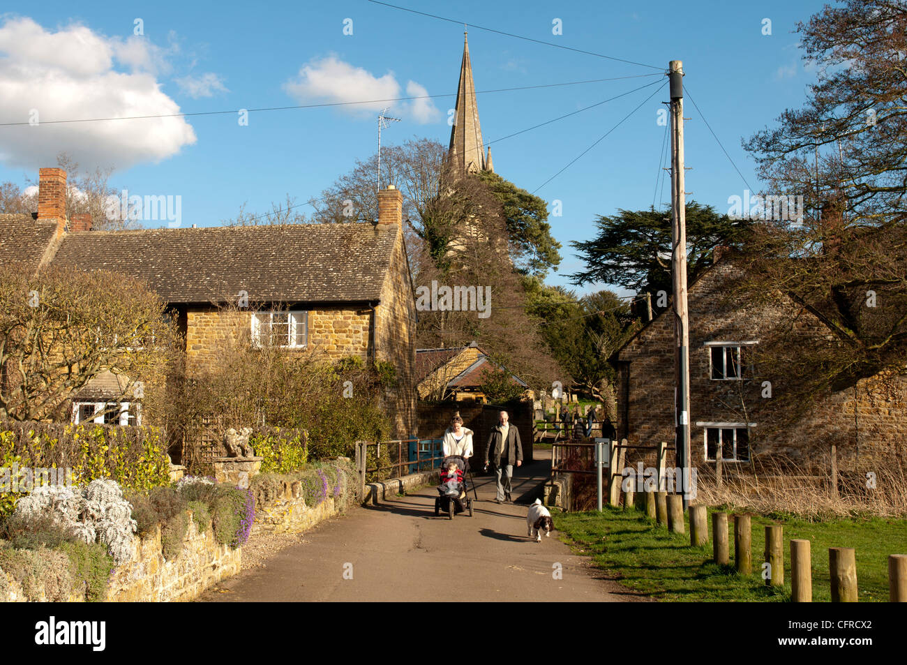 Adderbury village, Oxfordshire, England, UK Stock Photo - Alamy