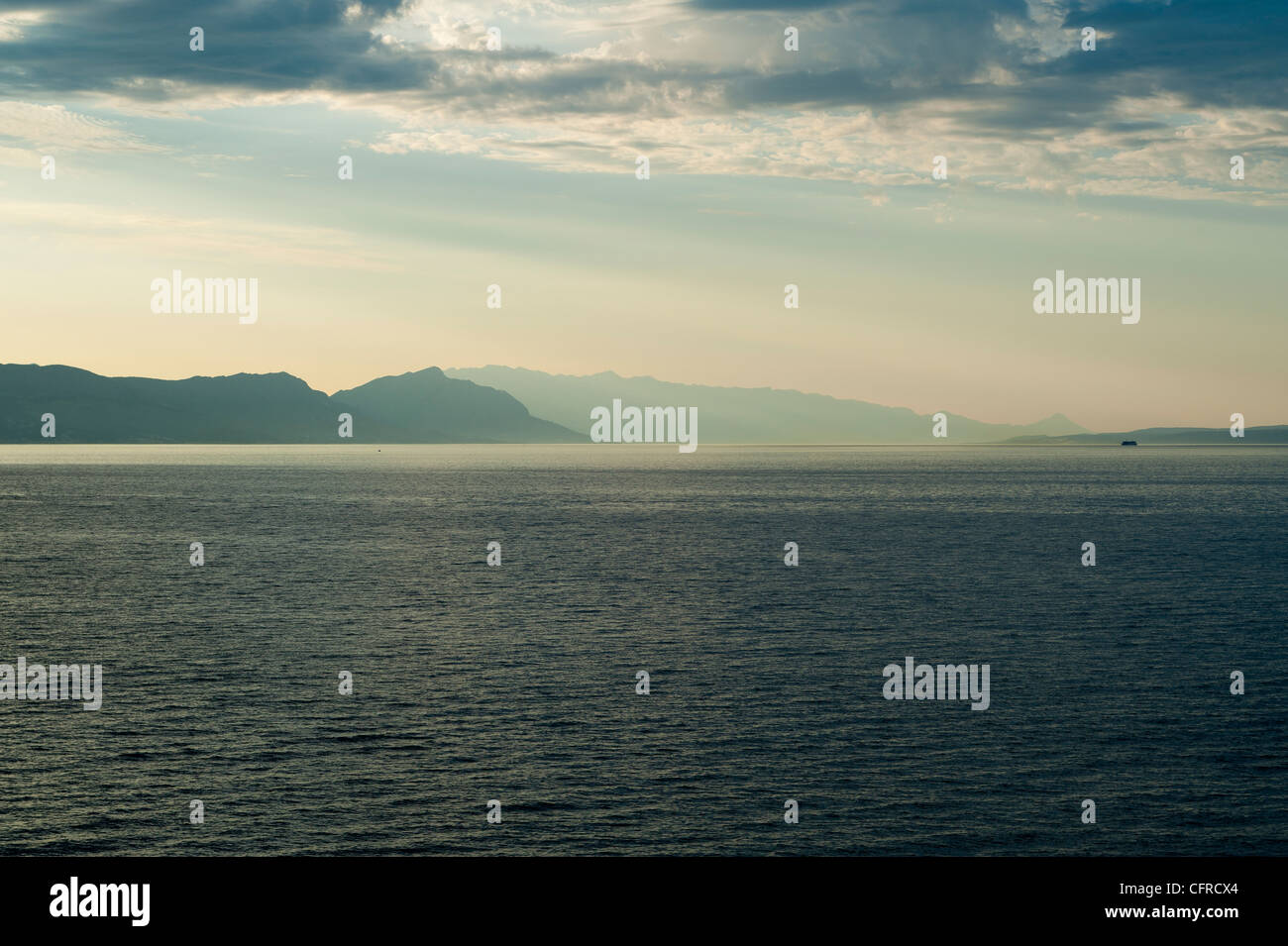 The sea and the coast near Split, Croatia, Europe Stock Photo - Alamy
