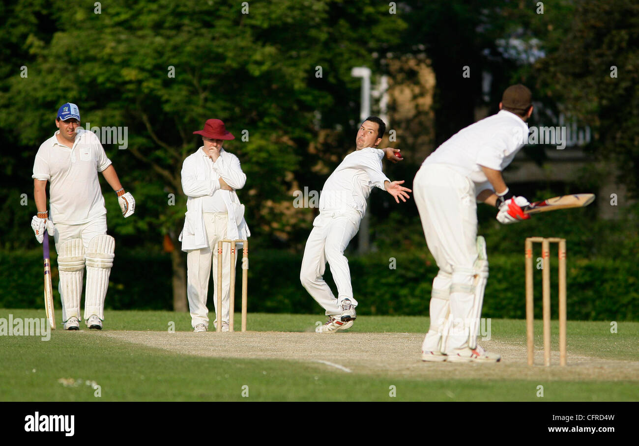 Cricket Match Village England High Resolution Stock Photography and ...