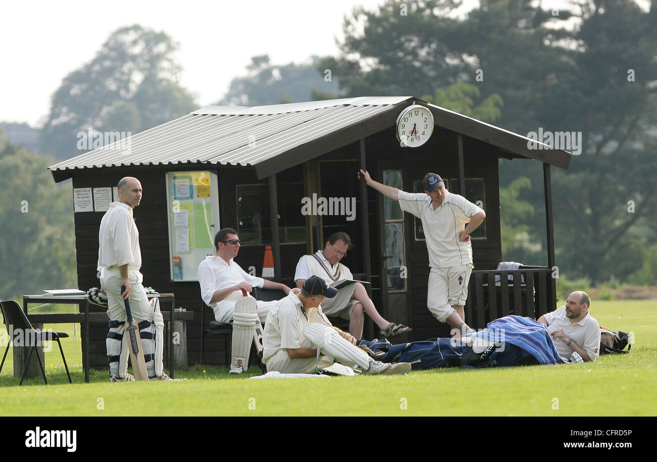 Village cricketers hi-res stock photography and images - Alamy