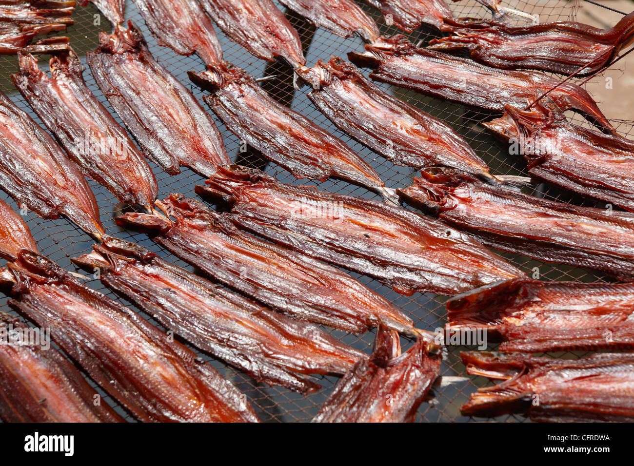 Dried fish, Cambodian Style Stock Photo - Alamy