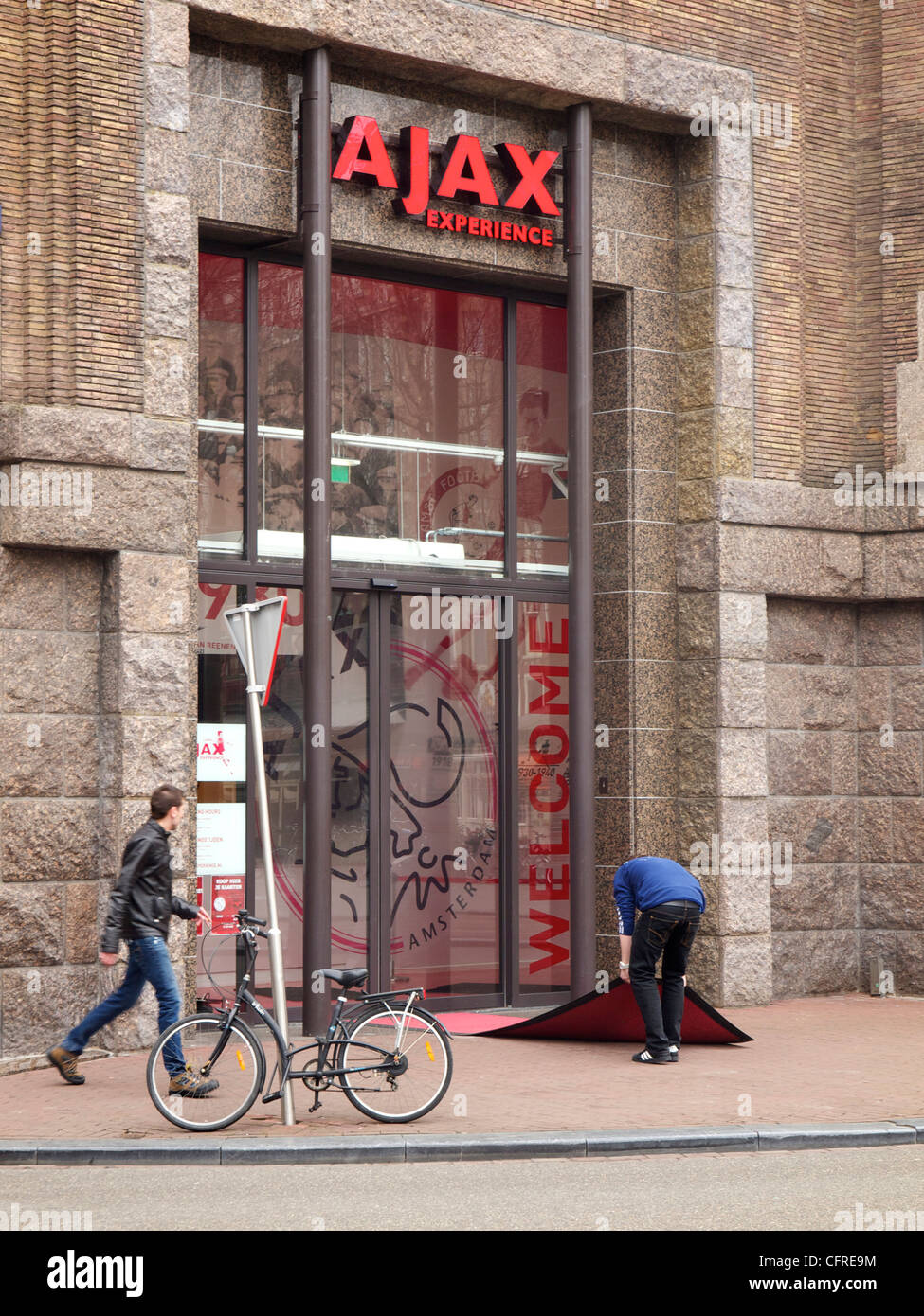 Ajax Experience entrance, Amsterdam the Netherlands Stock Photo - Alamy