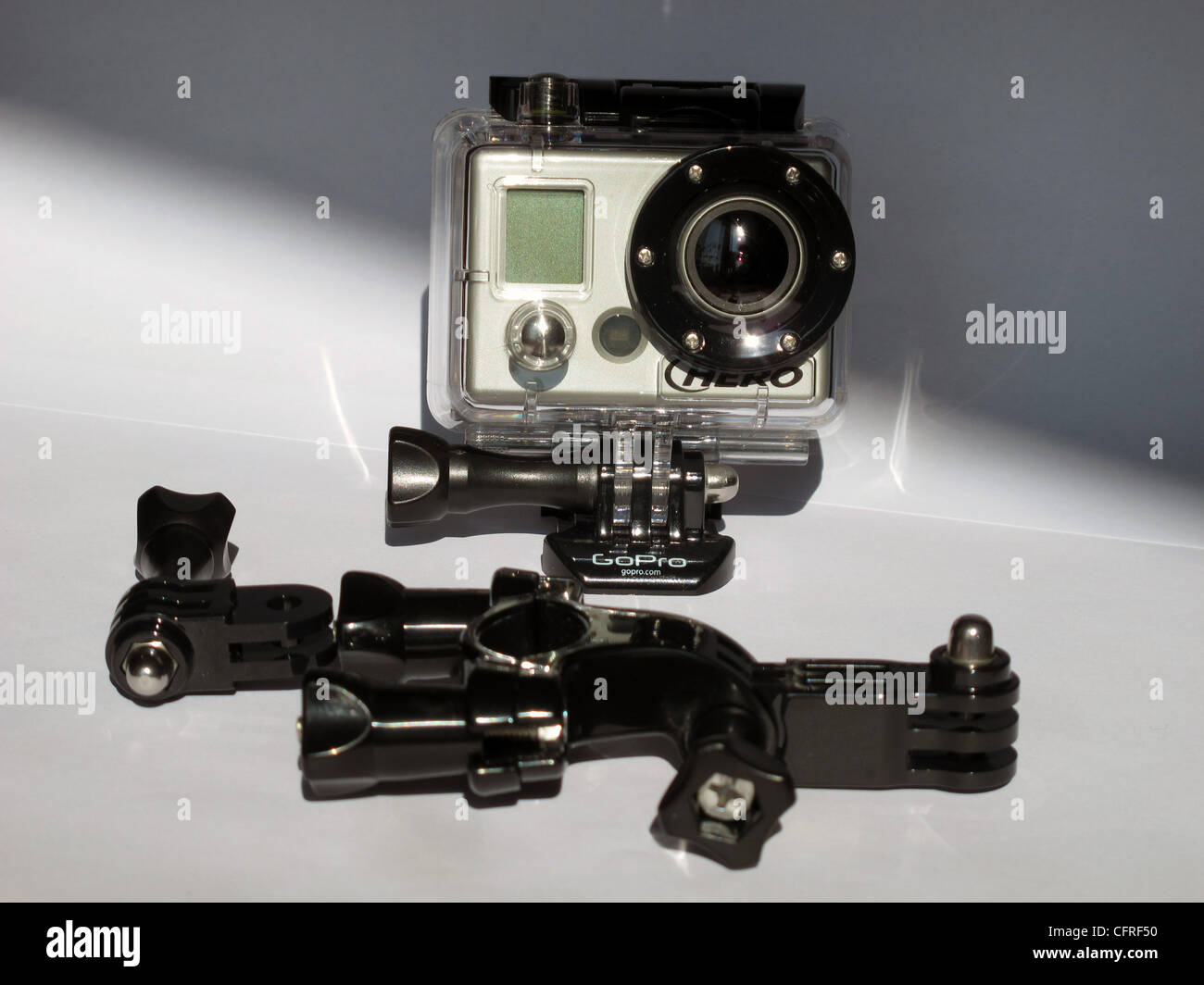 Video camera GoPro HD Hero, waterproof Stock Photo - Alamy