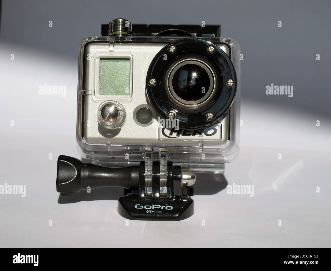 Video camera GoPro HD Hero, waterproof Stock Photo - Alamy