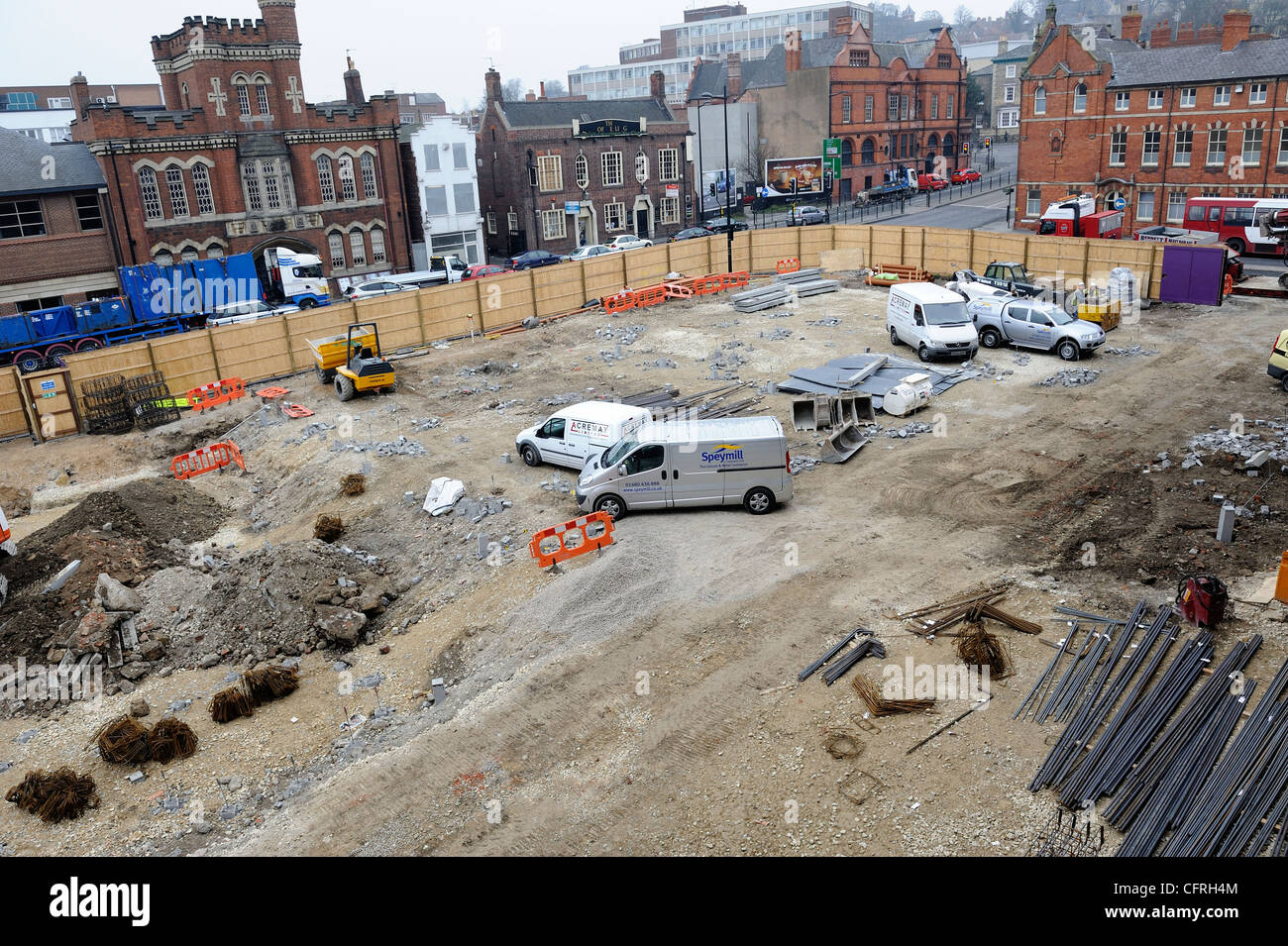 Building site uk hi-res stock photography and images - Alamy