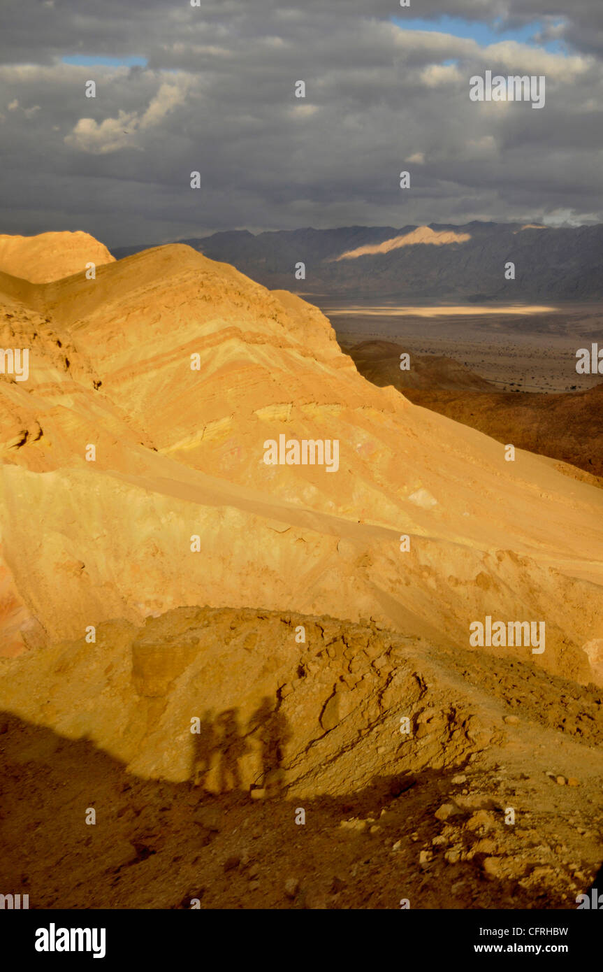 Southern Negev desert and Aravah Valley (wadi arabah) in the area of ...