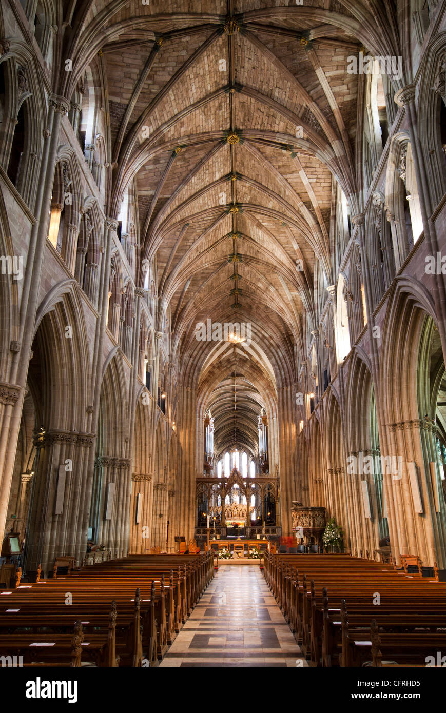What to see in worcester cathedral tourism in worcester hi-res stock ...