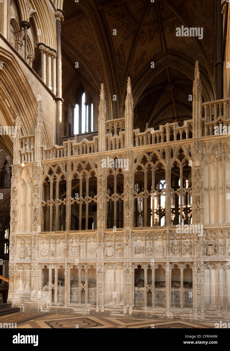 UK, England, Worcestershire, Worcester Cathedral interior, Prince Arthur’s Chantry Stock Photo ...
