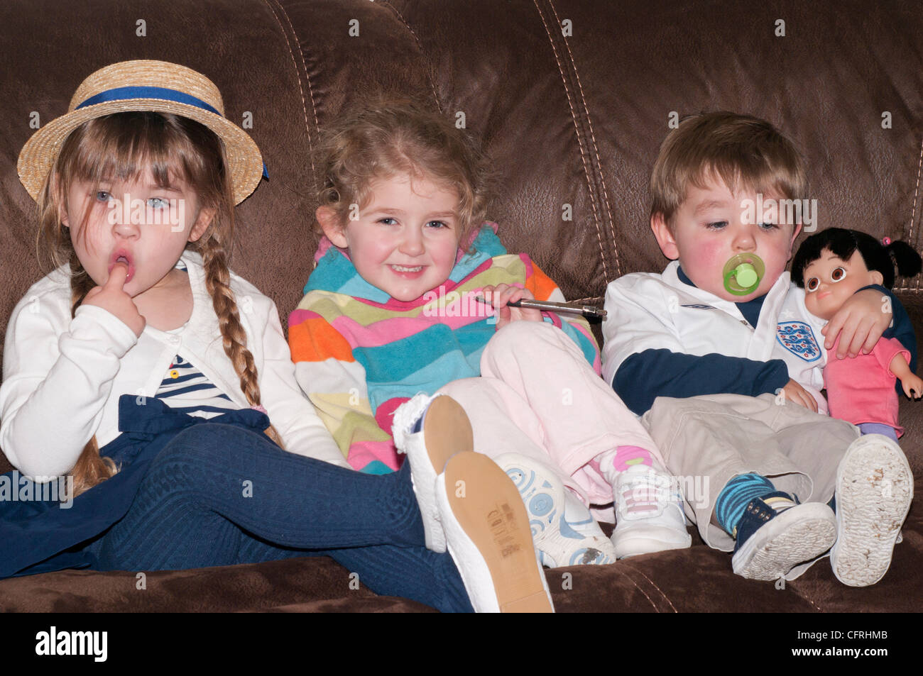 Children under four years old hi-res stock photography and images - Alamy