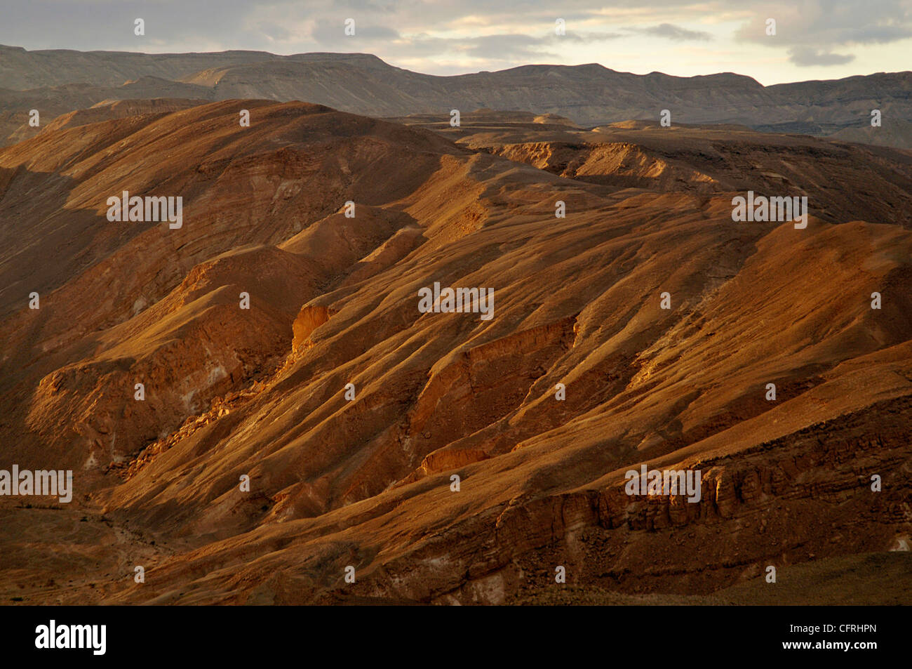 Southern Negev desert and Aravah Valley (wadi arabah) in the area of ...