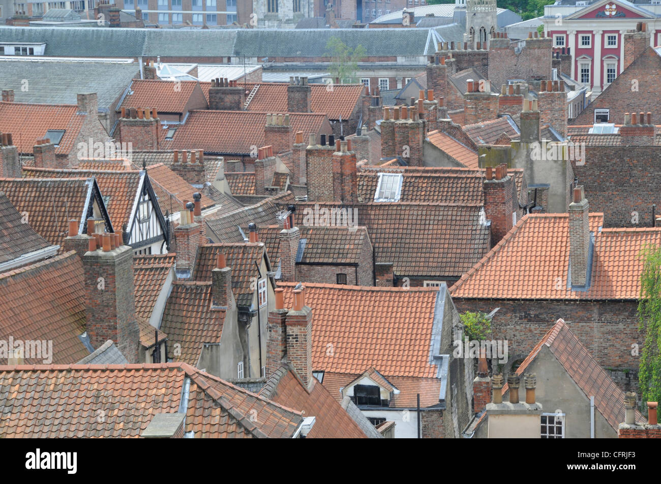 Uk rooftops red hi-res stock photography and images - Alamy