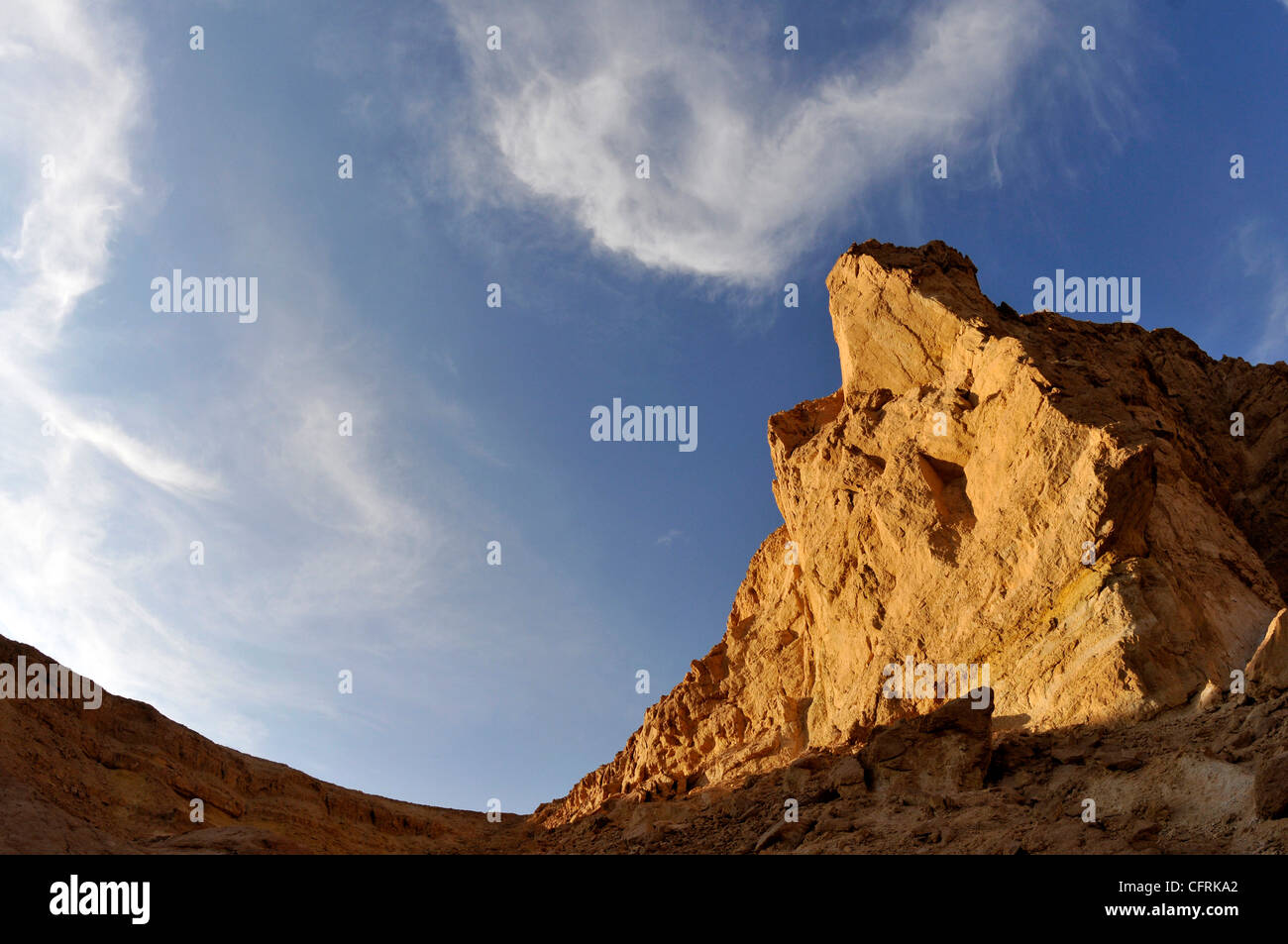 Southern Negev desert and Aravah Valley (wadi arabah) in the area of ...