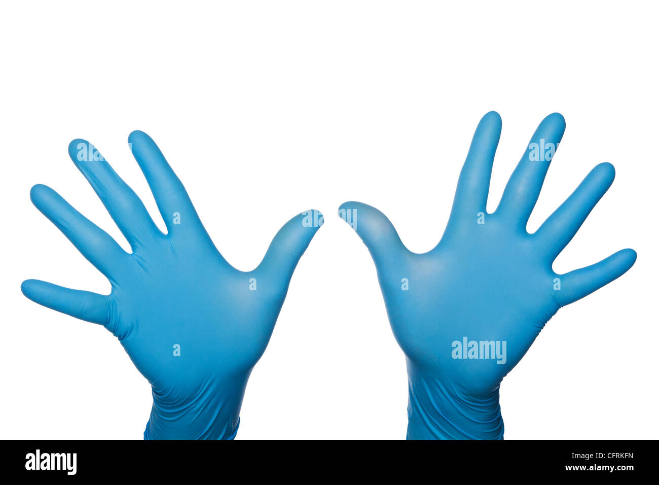 Hands splayed Cut Out Stock Images & Pictures - Alamy