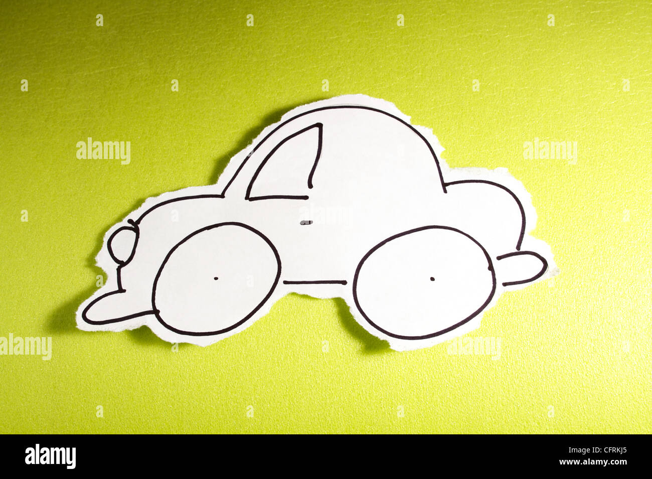 Child drawing car hi-res stock photography and images - Alamy