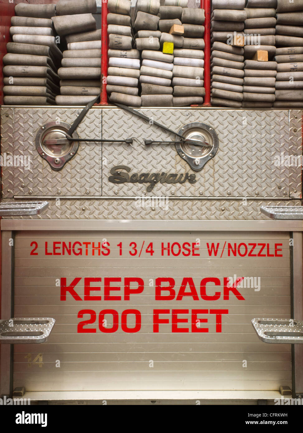 Fire truck steps hi-res stock photography and images - Alamy